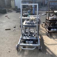China Automatic Hollow Cement Concrete Block Plastic Cement Brick Block Making Machine for sale