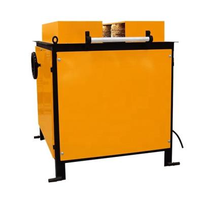 China 162 KG Weight Steel Pipe Polishing Machine for Square Tube and Round Bar Rust Removal for sale