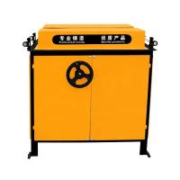 China 162 KG Weight Steel Pipe Polishing Machine for Square Tube and Round Bar Rust Removal for sale