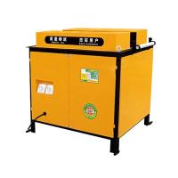 China 162 KG Weight Steel Pipe Polishing Machine for Square Tube and Round Bar Rust Removal for sale