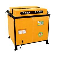 China 162 KG Weight Steel Pipe Polishing Machine for Square Tube and Round Bar Rust Removal for sale