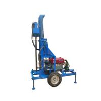 China 200m 300m Drilling Depth Pneumatic Dth Crawler Drilling Rig With 50mm Drilling Diameter for sale