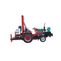 China Competitive 50mm Drilling Diameter 100m 200m Water Well Borehole Drill Rig Equipment for sale