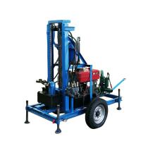 China Gasoline Engine Water Well Drilling Rig Machine for Borehole Drilling for sale