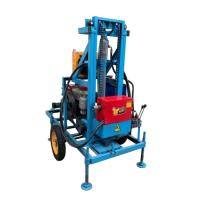 China Gasoline Engine Water Well Drilling Rig Machine for Borehole Drilling for sale