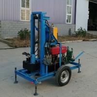 China Gasoline Engine Water Well Drilling Rig Machine for Borehole Drilling for sale