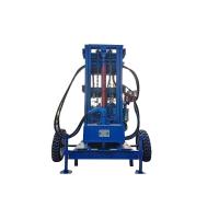 China Compact Diesel Electric Water Well Drilling Machine for 200m Drilling and Rigging for sale
