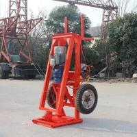 China Compact Diesel Electric Water Well Drilling Machine for 200m Drilling and Rigging for sale