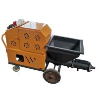 China Ordinary Requirements 4kw Cement Plaster Pump Mortar Spray Machine with 20m Pipe for sale