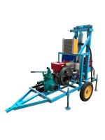 China 550 KG Pneumatic Bolt Drill for 150 Meters Depth Diesel Engine Water Well Drilling Rig for sale