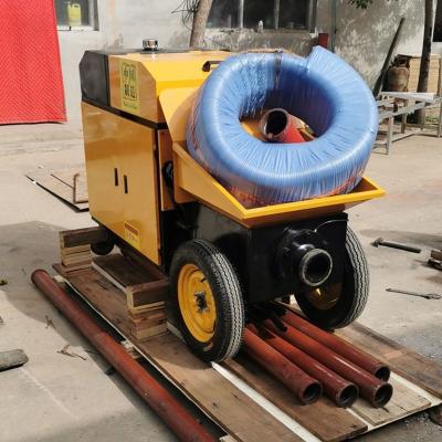 China Chinese Mini Secondary Structure Column Diesel Pump Concrete Pump with 8M³/H Productivity for sale