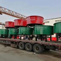 China 7.0mm Drum Thickness Verticalstand Pan Concrete Mixer for Customer Required Projects for sale