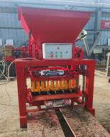 China Diesel Egg Laying Concrete Block Machine Interlocking Manual Brick Making Machinery for sale