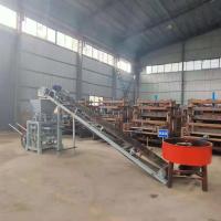 China Recycled Plastic Brick Making Machine with 200*200*60 mm Brick Size and 75KN Vibration for sale