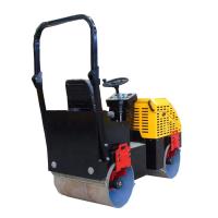 China Small Road 0.3 Ton Mini Hand Vibratory Roller Compactor with 580mm Drum Diameter for sale