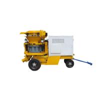 China 51 mm Hose Inner Diameter Pz-5 Dry Diesel Cement Wet Mix Shotcrete Spray Pump Machine for sale