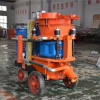 China Orange Concrete Spray Gunite Shotcrete Machine Operating Air Pressure 0.2-0.4MPa for sale