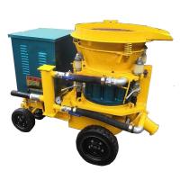 China Orange Concrete Spray Gunite Shotcrete Machine Operating Air Pressure 0.2-0.4MPa for sale