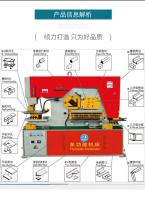 China 35Y-180T Hydraulic Profile Steel Cutting Equipment with Power Source 1600*800*1800mm for sale