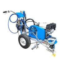 China High Pressure Hand Push Type Cold Spray Scribbling Machine for Municipal Road Drawing for sale