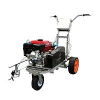 China Single/Double Spray Gun Cold Spraying Road Marking Machine for Construction Works for sale