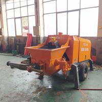 China Putty Spray Machine Cement Mortar Spraying Gun Motor Power 45kw for School Renovation for sale