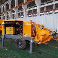 China Putty Spray Machine Cement Mortar Spraying Gun Motor Power 45kw for School Renovation for sale