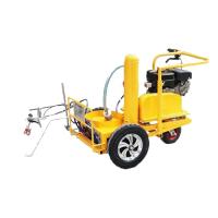 China Customized Color Double Gun Pavement Marking Equipment 6.5hp Cold-jet Scribe Machine for sale