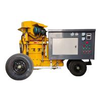 China Wall Concrete Mortar Sprayer Dry Mixed Mortar Putty Gypsum Plaster Spraying Machine for sale