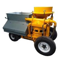 China Wall Concrete Mortar Sprayer Dry Mixed Mortar Putty Gypsum Plaster Spraying Machine for sale