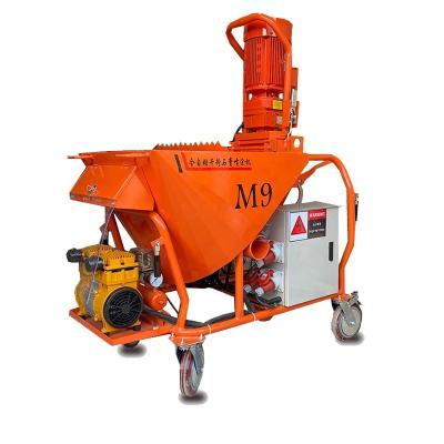 China Max. Vertical Conveying Distance 15M Wall Mortar Concrete Mini Spraying Machine For Putty Plaster Cement for sale