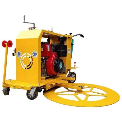 China Big Capacity Well Lid Cutting Machine Gasoline Road Asphalt Concrete Pavement Cutter for sale