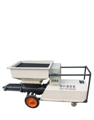 China Building Project Essential 5.5KW Mortar Plastering Machines For Screed Plaster Concrete for sale