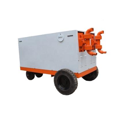 China High Power Engine Small Hydraulic Double-piston Concrete Pump for Refractory Grouting for sale