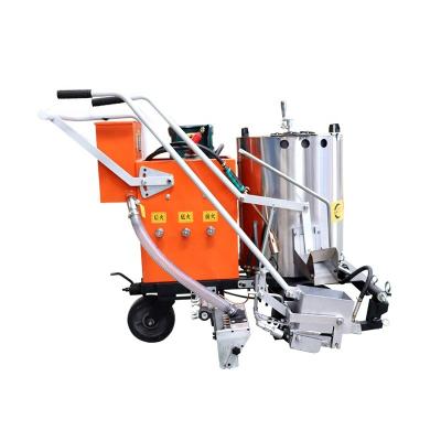 China 1-2mm Line Thickness Thermoplastic Road Line Marking Shoe Marking Machine Hopper Easy for sale