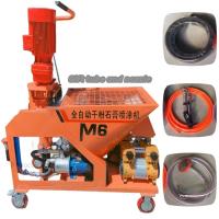 China Applicable Materials Gypsum M6 Mortar Spray Machine for Wall Concrete Putty Spraying for sale