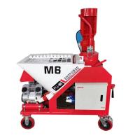 China Dry Mixed Mortar Putty Gypsum Plaster Spraying Machine with Max. 30M Conveying Distance for sale