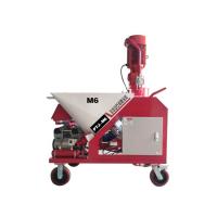 China Dry Mixed Mortar Putty Gypsum Plaster Spraying Machine with Max. 30M Conveying Distance for sale