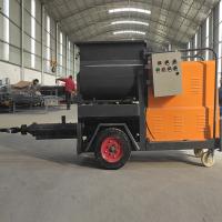 China Electric Stator Concrete Pump D6-3 Orange 400v for and Maximum Working Pressure 5mpa for sale