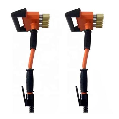 China Handheld Pneumatic 1/3 Head Scabbler Wool Chiselling Machine for Surface Preparation for sale