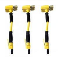 China Handheld Pneumatic 1/3 Head Scabbler Wool Chiselling Machine for Surface Preparation for sale