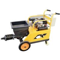 China 380V Cement Spray Plaster Machine Diesel Automatic Concrete Sprayer for Construction for sale