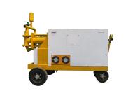 China 380V/220V Small Hydraulic Double-piston Concrete Pump for Refractory Grouting Machines for sale