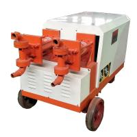 China Hydraulic Double Piston Mortar Plastering Pump for Cement Mortar Spraying/Pumping/Grouting for sale
