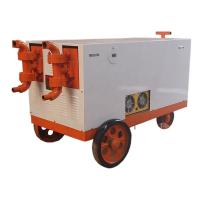 China Double Fluid Electric Refractory Shotcreting Pump for Max. Horizontal Conveying Distance for sale