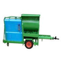 China 7.5kw Mortar Conveying Screw Type Grouting and Mixing Machine for Construction Works for sale