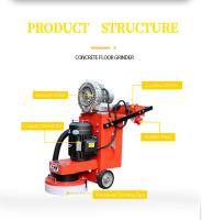 China Improved Hw-g6 Concrete Floor Grinder Grinding Machine With Vacuum Semi-automatic Grade for sale