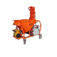 China M6 Mortar Cement Gypsum Base Spray Plastering Machine Used for Smooth Plastering for sale