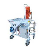 China 220V Diesel Motor Wall Coating Spray Pump for Gypsum Putty Plaster Machine 200KG for sale