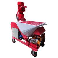 China 220V Diesel Motor Wall Coating Spray Pump for Gypsum Putty Plaster Machine 200KG for sale